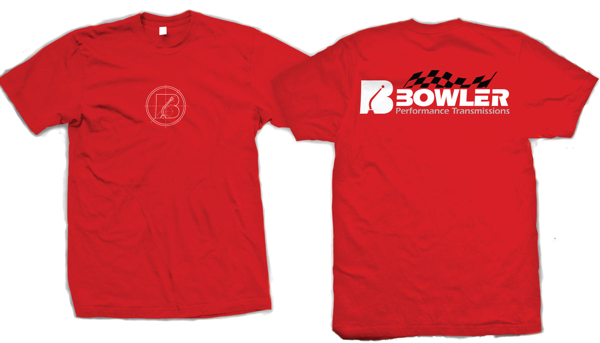 Bowler Red T shirt – Bowler Transmissions